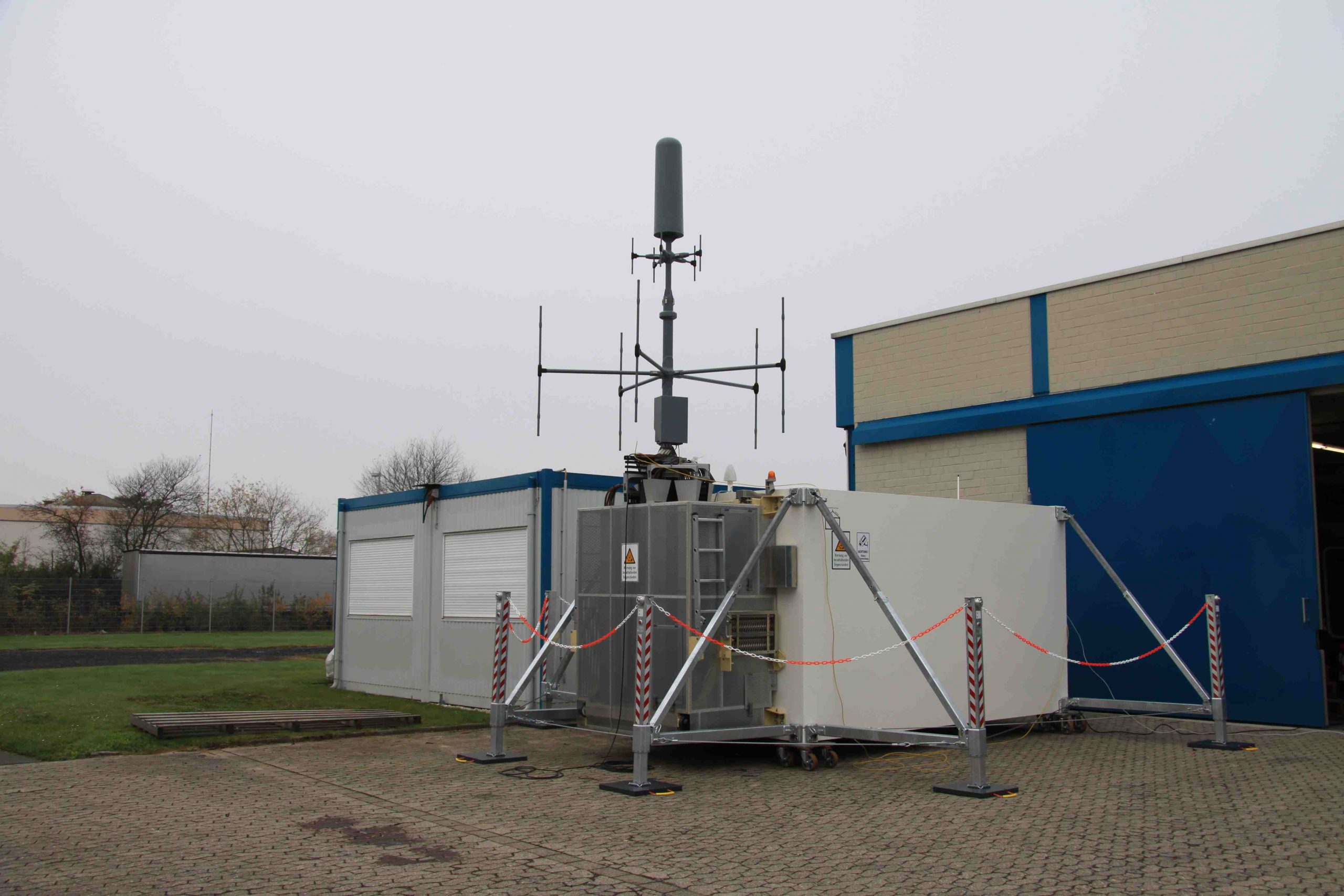 Levelling support type 282 For vehicles, function modules and ...