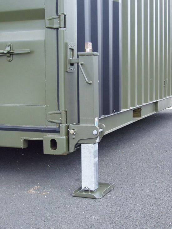 Nivellierstütze Typ 286 für Container mit ISO-Ecken bis max. 14 t ...
