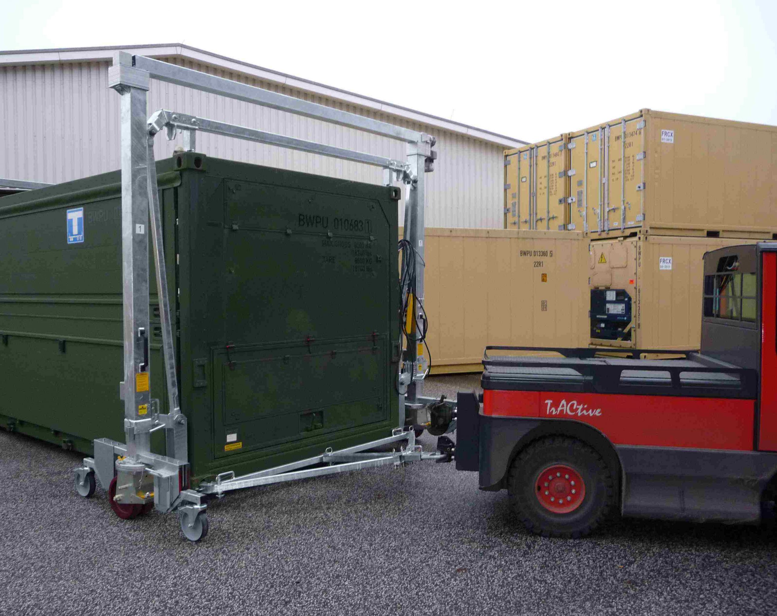 Lifting gantry type 258 for containers with ISO corners up to 18 t ...